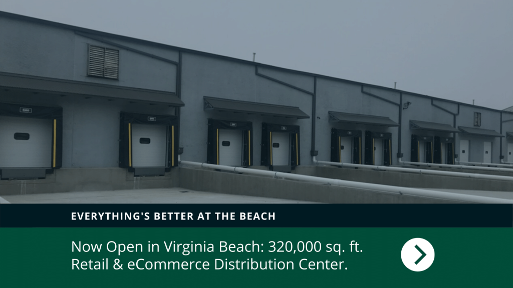 Opening 320,000 sq. ft. Class A Warehouse in Virginia Beach | WDS